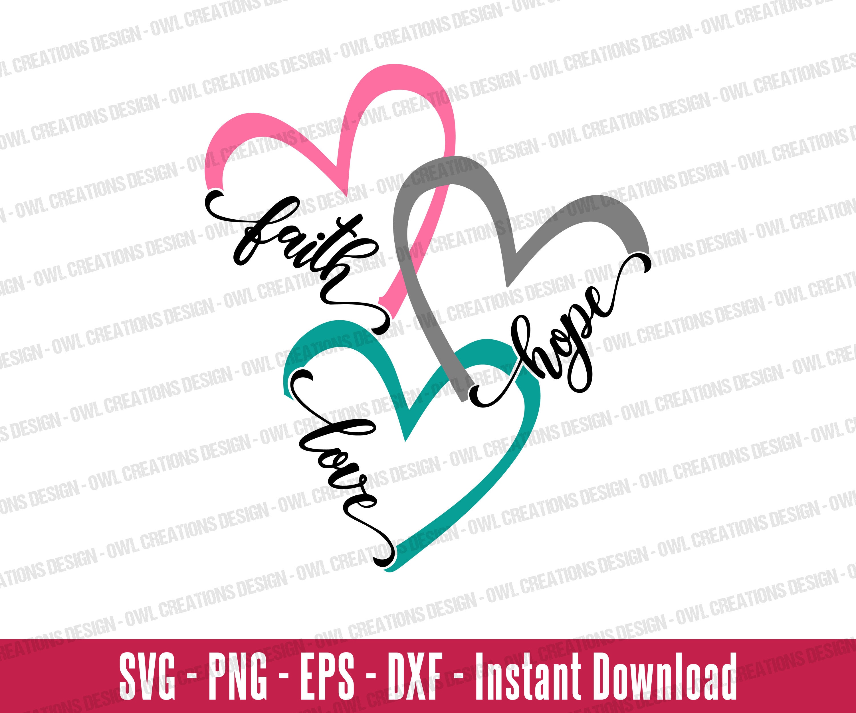 Faith Hope Love Design