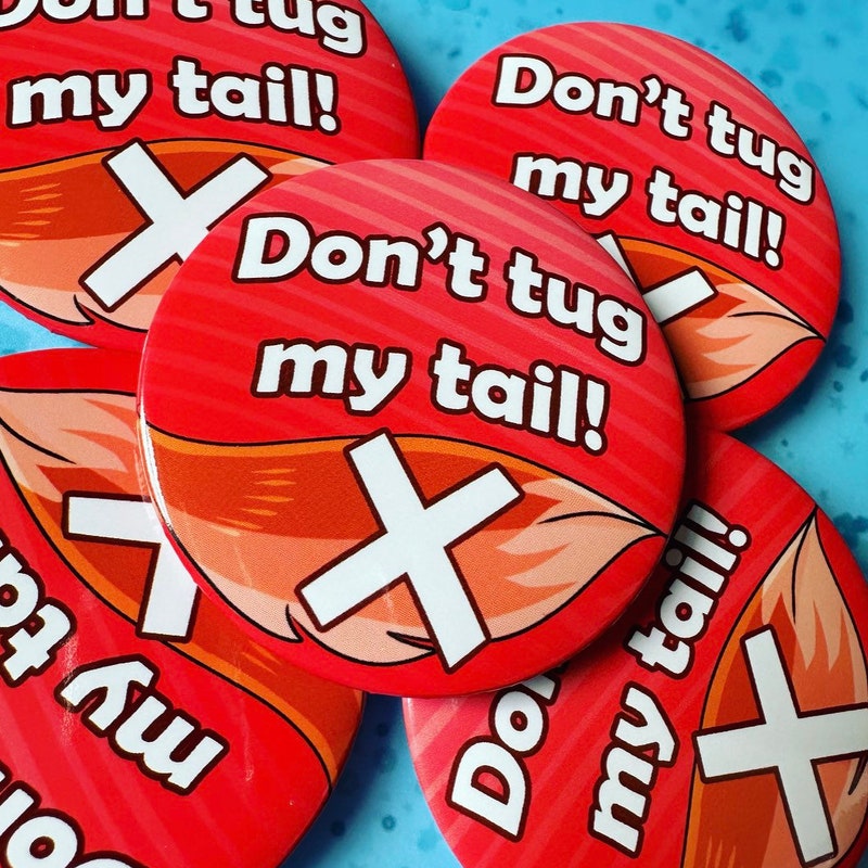 Furry Consent Badges - Etsy