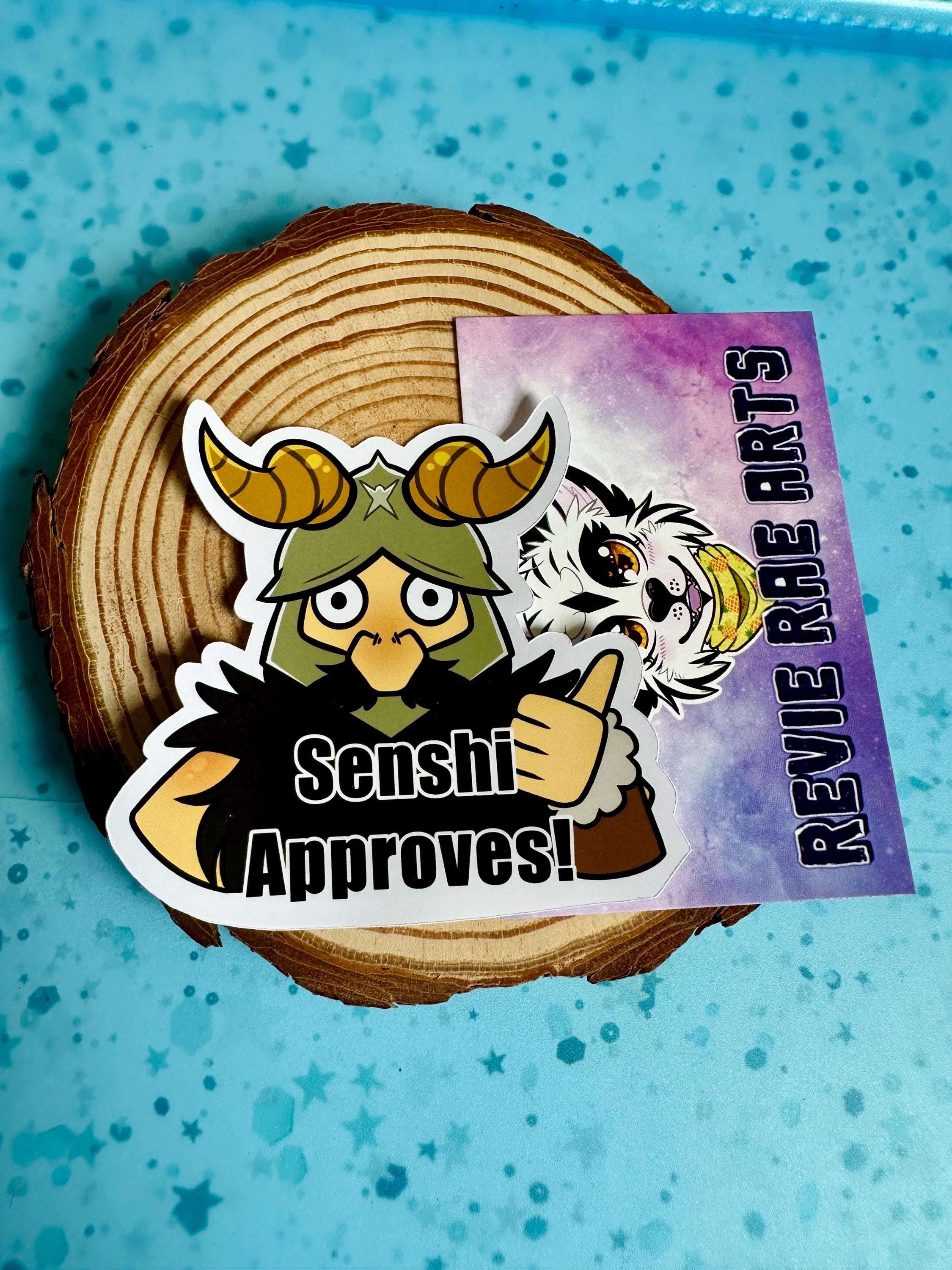 Dungeon Meshi Senshi Small Sticker - Etsy
