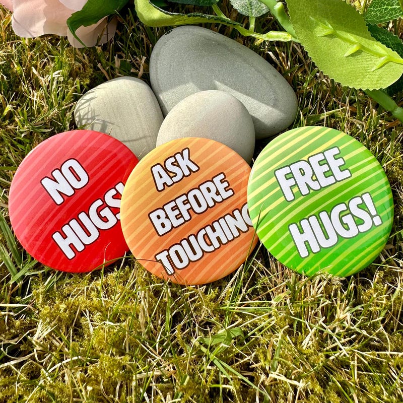 Furry Consent Badges - Etsy