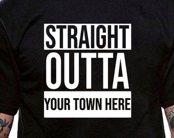 Straight Outta Here | Etsy