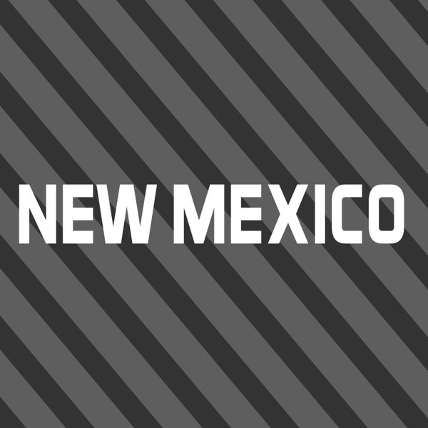 Mexico States Car Decal - Etsy