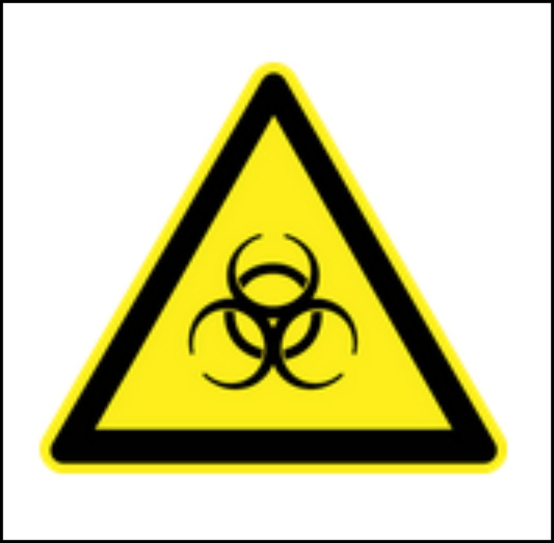 Biohazard Danger Warning Sticker, Vinyl Decal, Funny Car Decal, Sticker ...