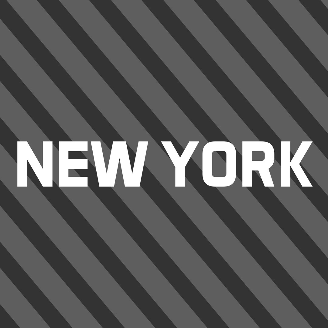 New York NY State Vinyl Decal Sticker, Car Window Decal, White Sticker ...