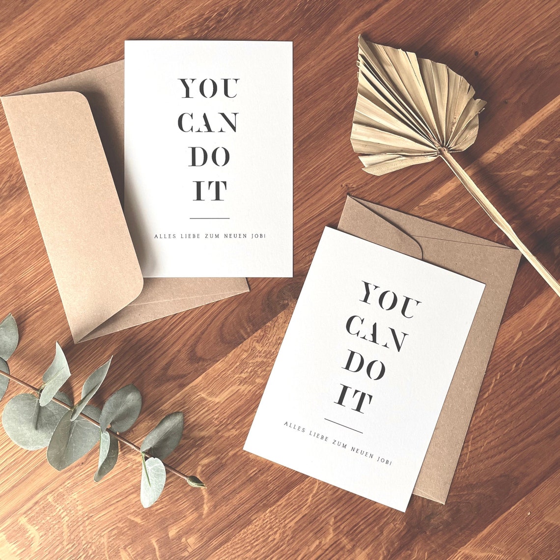 Karte neuer Job You can do it Jobbeginn Jobstart Neue | Etsy