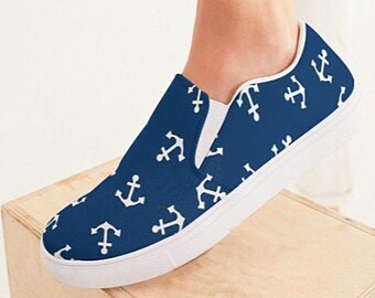 Anchor Shoes - Etsy