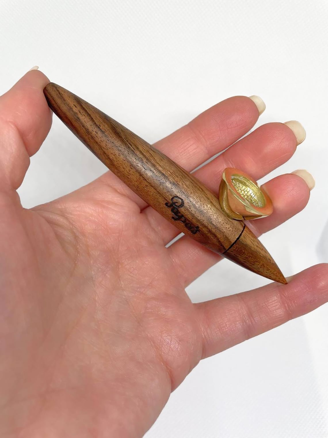 The Bullet Smoking Pipe Wooden Pipe Unique Pipe Great - Etsy