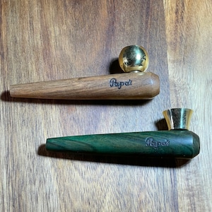 Smoking Pipe Can Be Personalized Wooden Pipe Unique Pipe Handmade Gift ...
