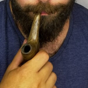 Volcano Pipe Ceremonial Pipe Can Be Personalized Handmade Wooden Pipe ...