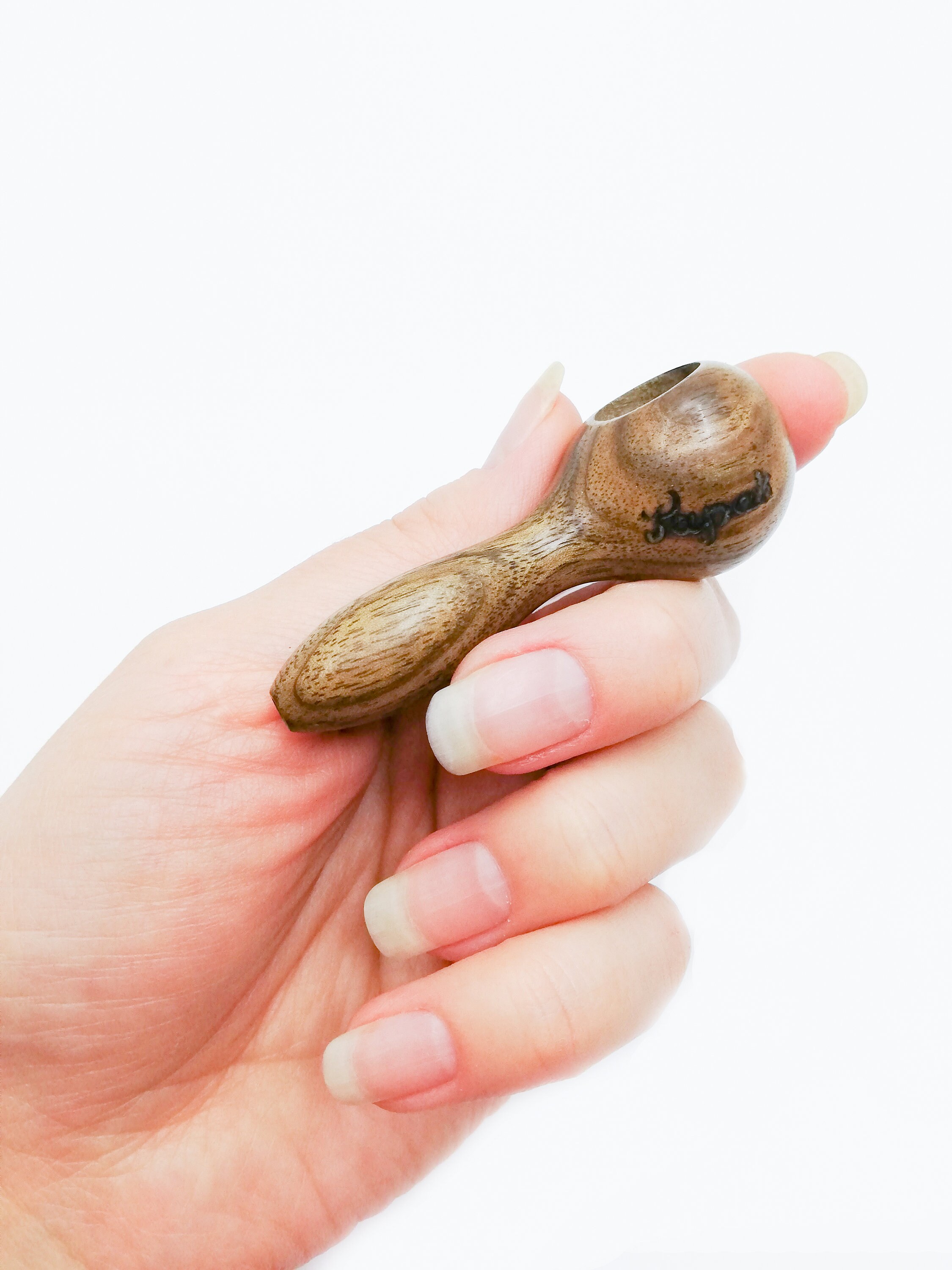 Wooden Pipe ! "baby Pipe" Handmade Pipe ! Can Be Personalized ! Gift ...