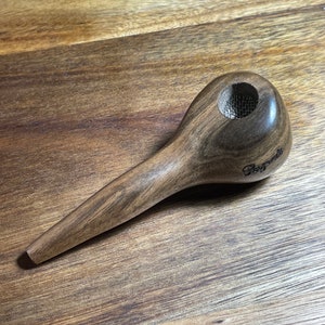 Peace Pipe ! Wooden Pipe ! Can Be Personalized ! Handmade Pipe ! Unique ...