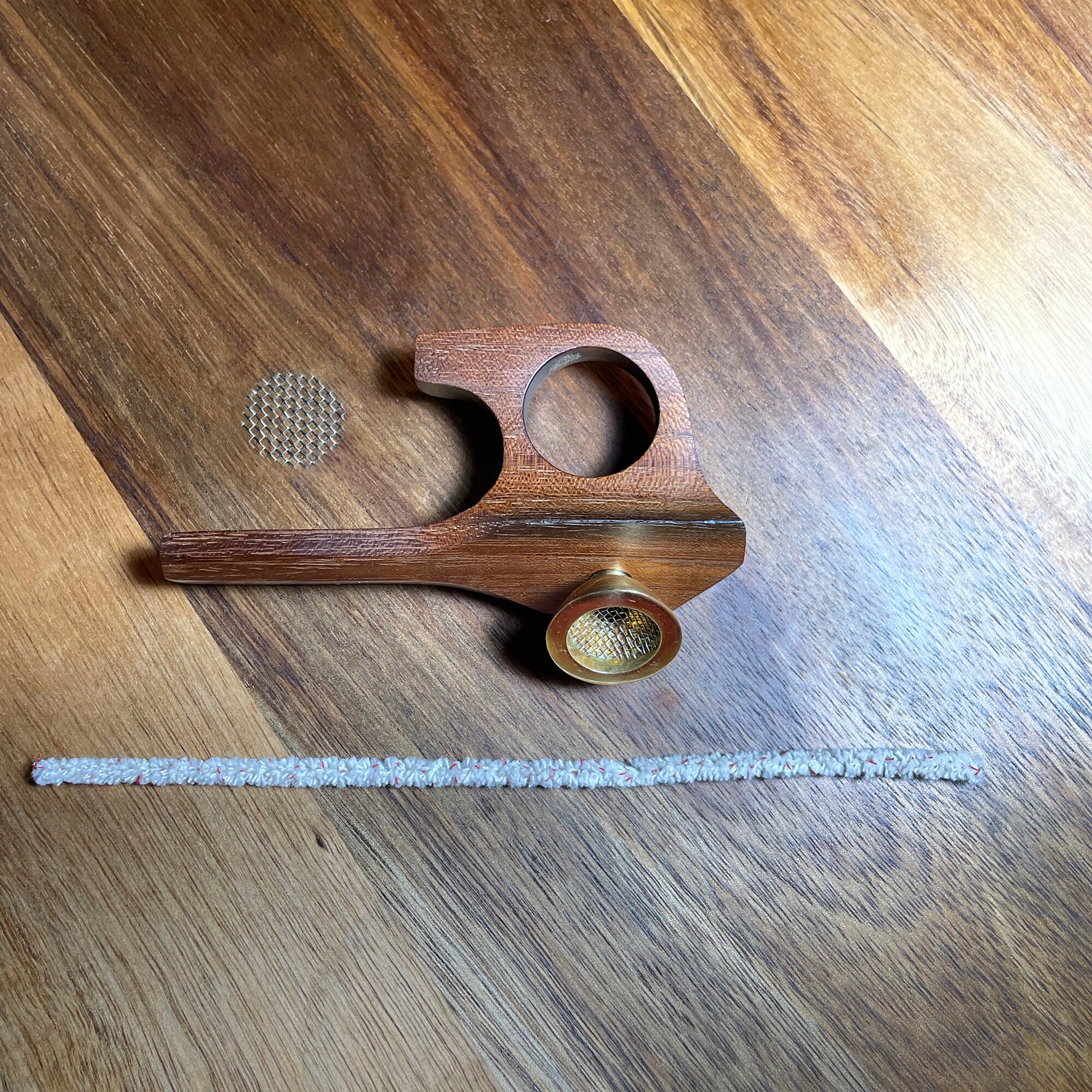 Wooden Pipe! Ring Pipe ! Handmade Work ! Can Be Personalized ! Peace ...
