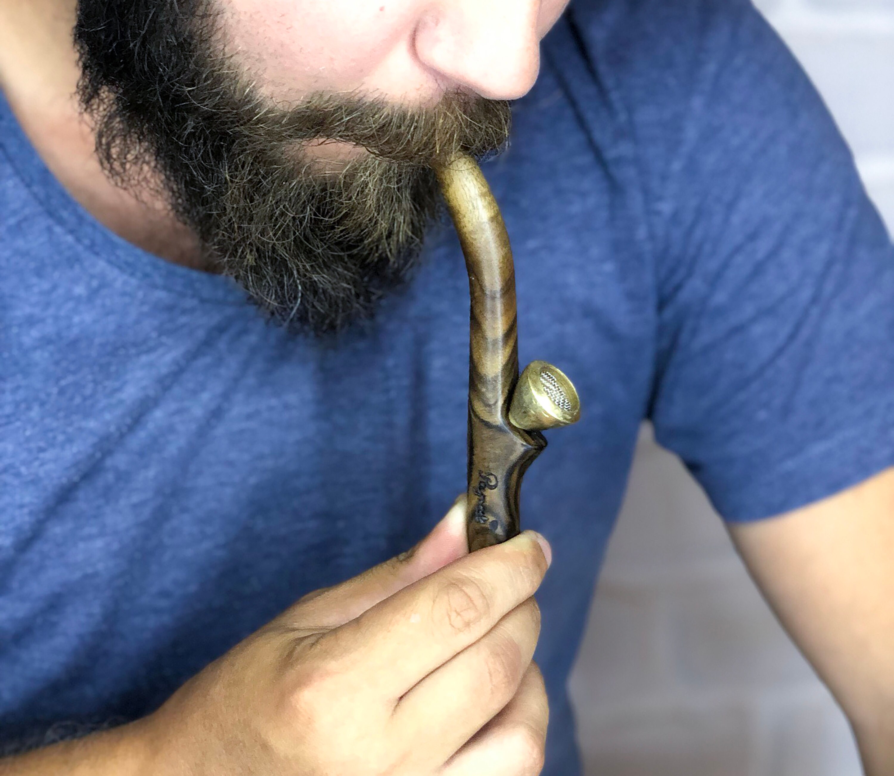 Unique Designed Pipe for Smoking Herbs Woodwork, Crafted by Hand Great ...