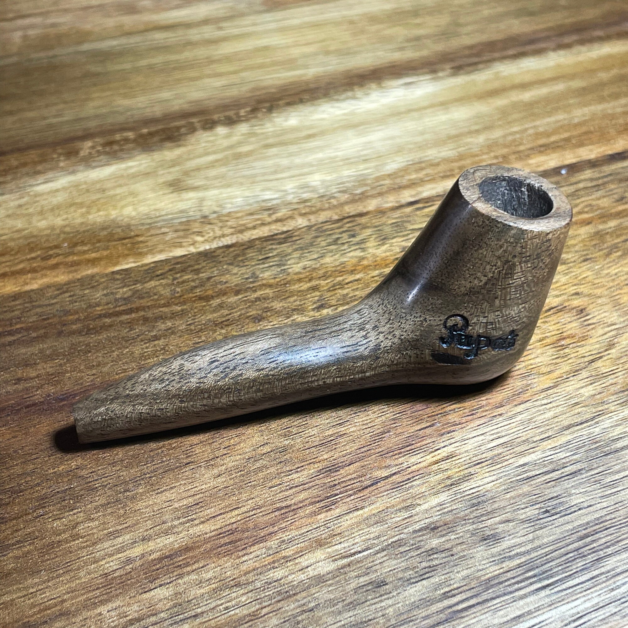Small Brother Pipe, Custom Made Wooden Pipe for Smoking Herbs ! Great ...