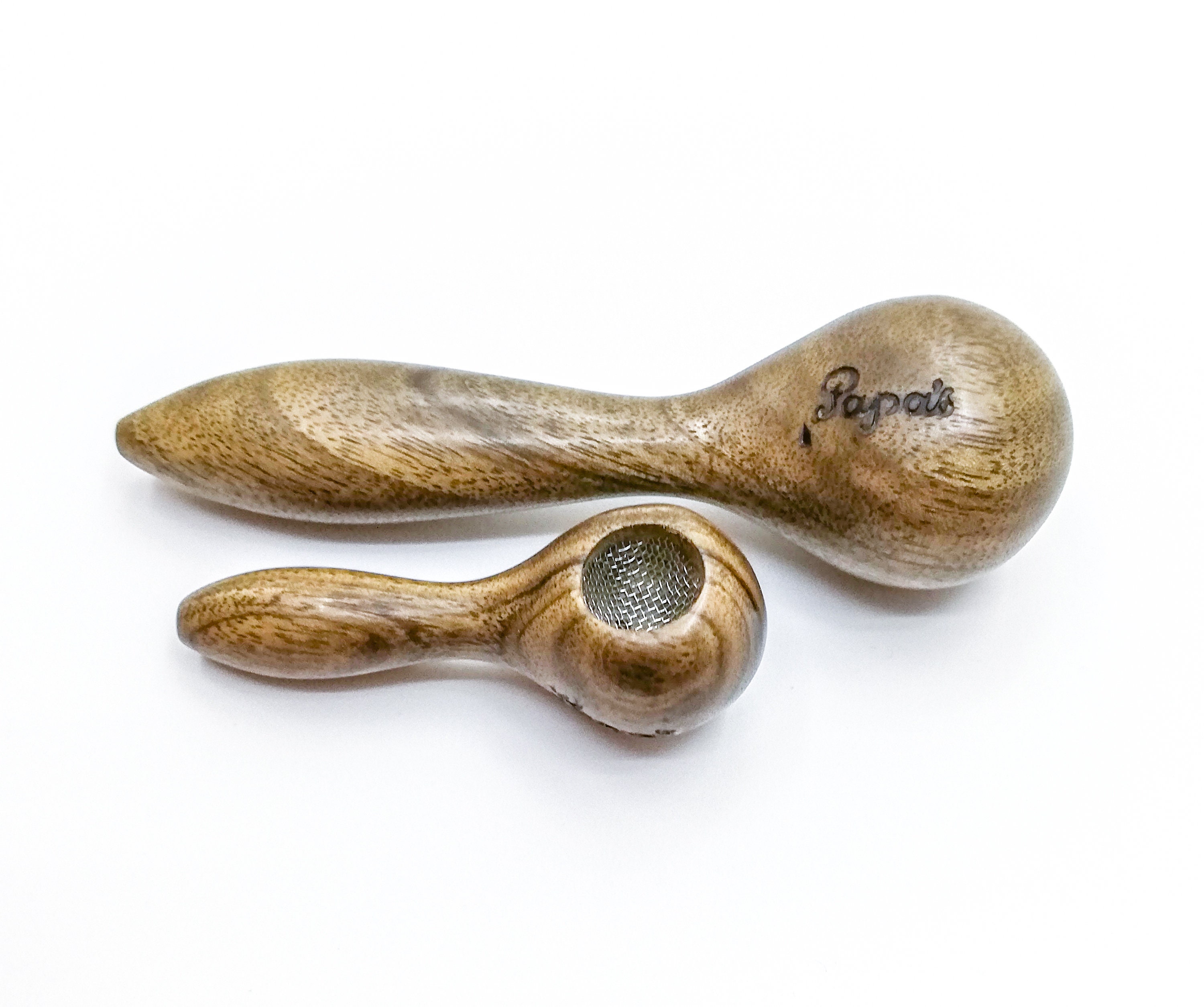 Wooden Pipe ! "baby Pipe" Handmade Pipe ! Can Be Personalized ! Gift ...