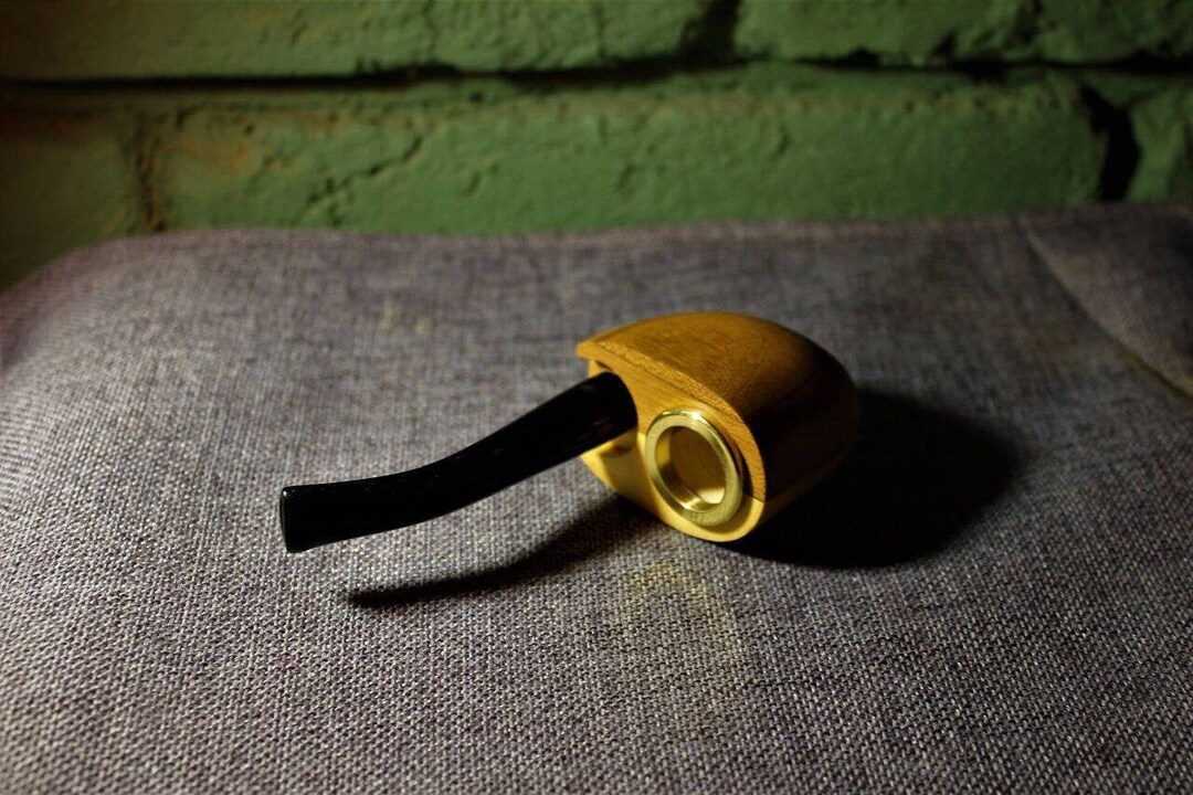 Smoking Pipe, Wood Pipe, Georgia Peach ! Unique Pipe ! Great Gift for ...