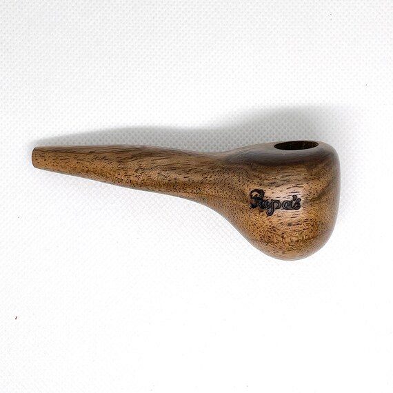 Peace Pipe Wooden Pipe Can Be Personalized Handmade Pipe | Etsy
