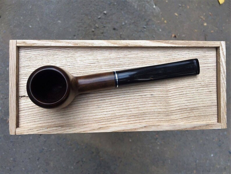 Smoking Pipe Wood Pipe Georgia Peach Unique Pipe Great - Etsy