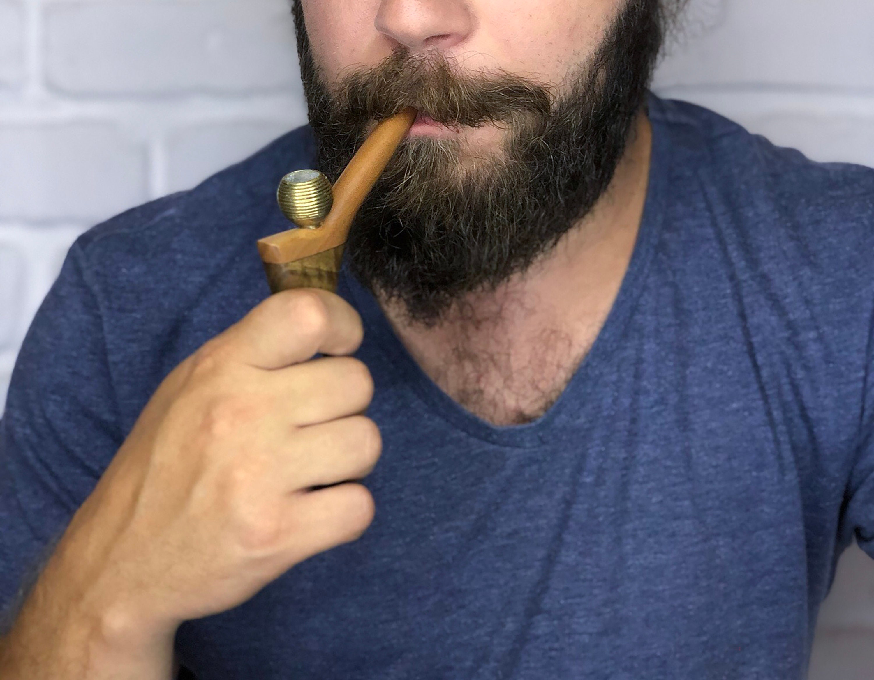 Wooden Smoking Pipe Handmade Pipe Can Be Personalized - Etsy