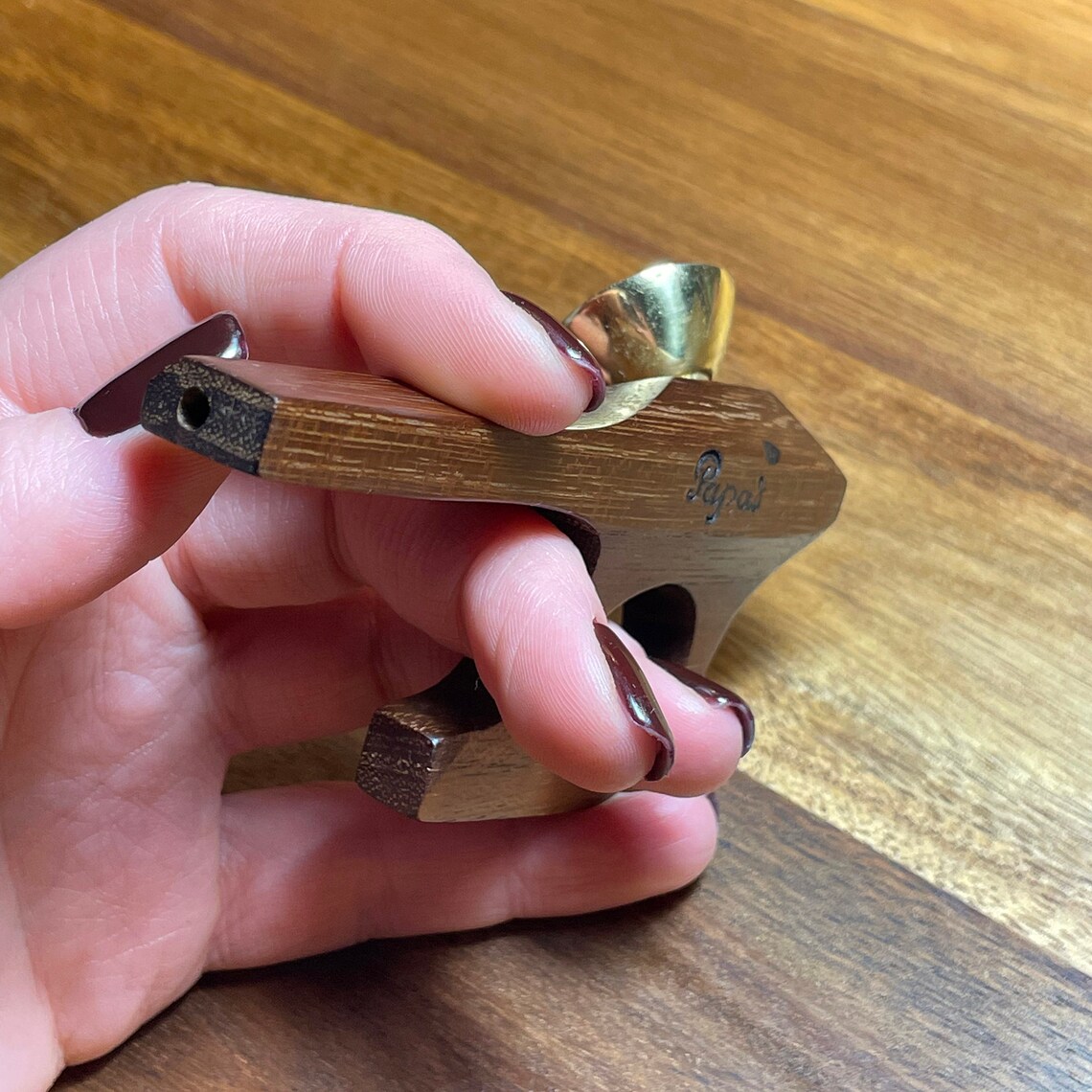 Wooden Pipe Ring Pipe Handmade Work Can Be Personalized - Etsy