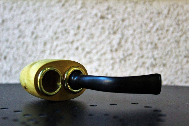 Smoking Pipe Wood Pipe Georgia Peach Unique Pipe Great - Etsy