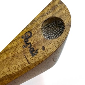 Pocket Pipe Type 2, Walnut Hand Made Smoking Pipe, Wood Pipe, Miniature ...