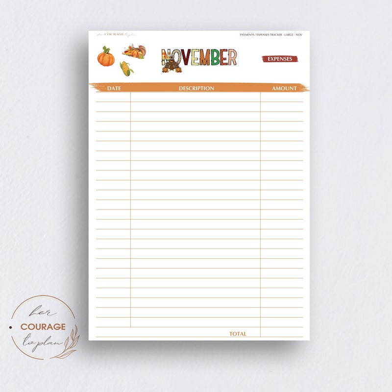 November Header - Etsy