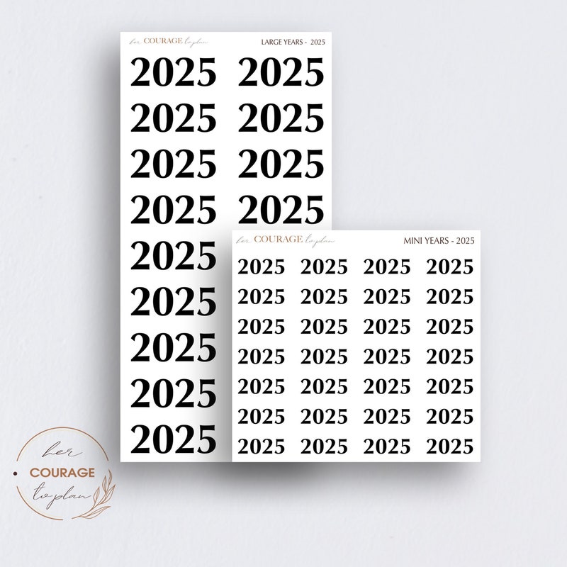 2025stickers - Etsy