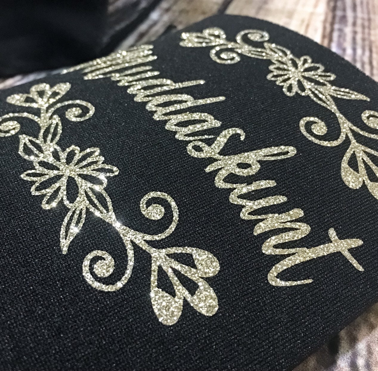 Gold Glutter Mudda Skunt Can Cooler Insulator | Etsy