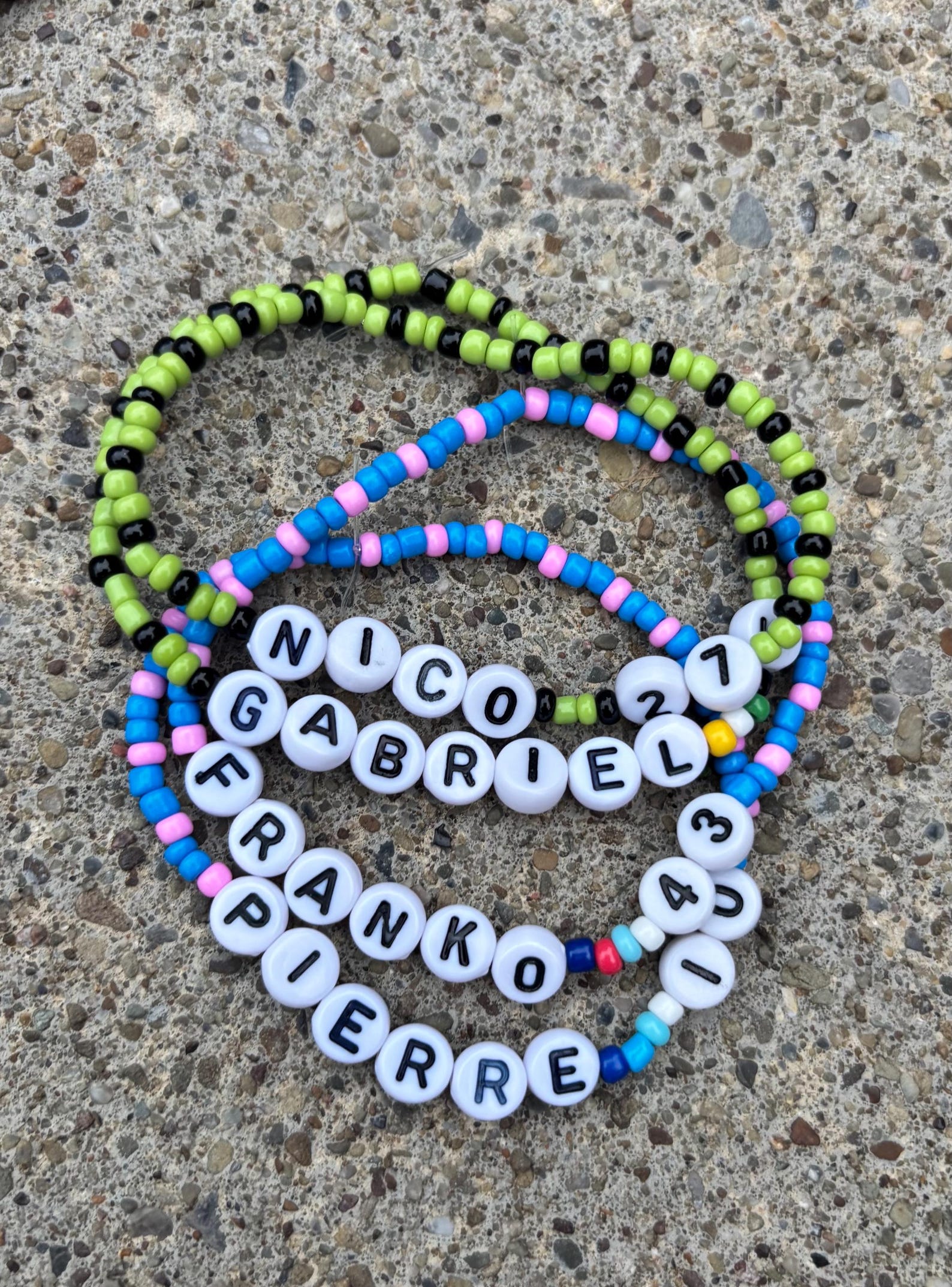 F1 Driver Bracelets With Helmet Colors. First or Last Name - Etsy