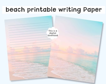 Writing Paper - Etsy