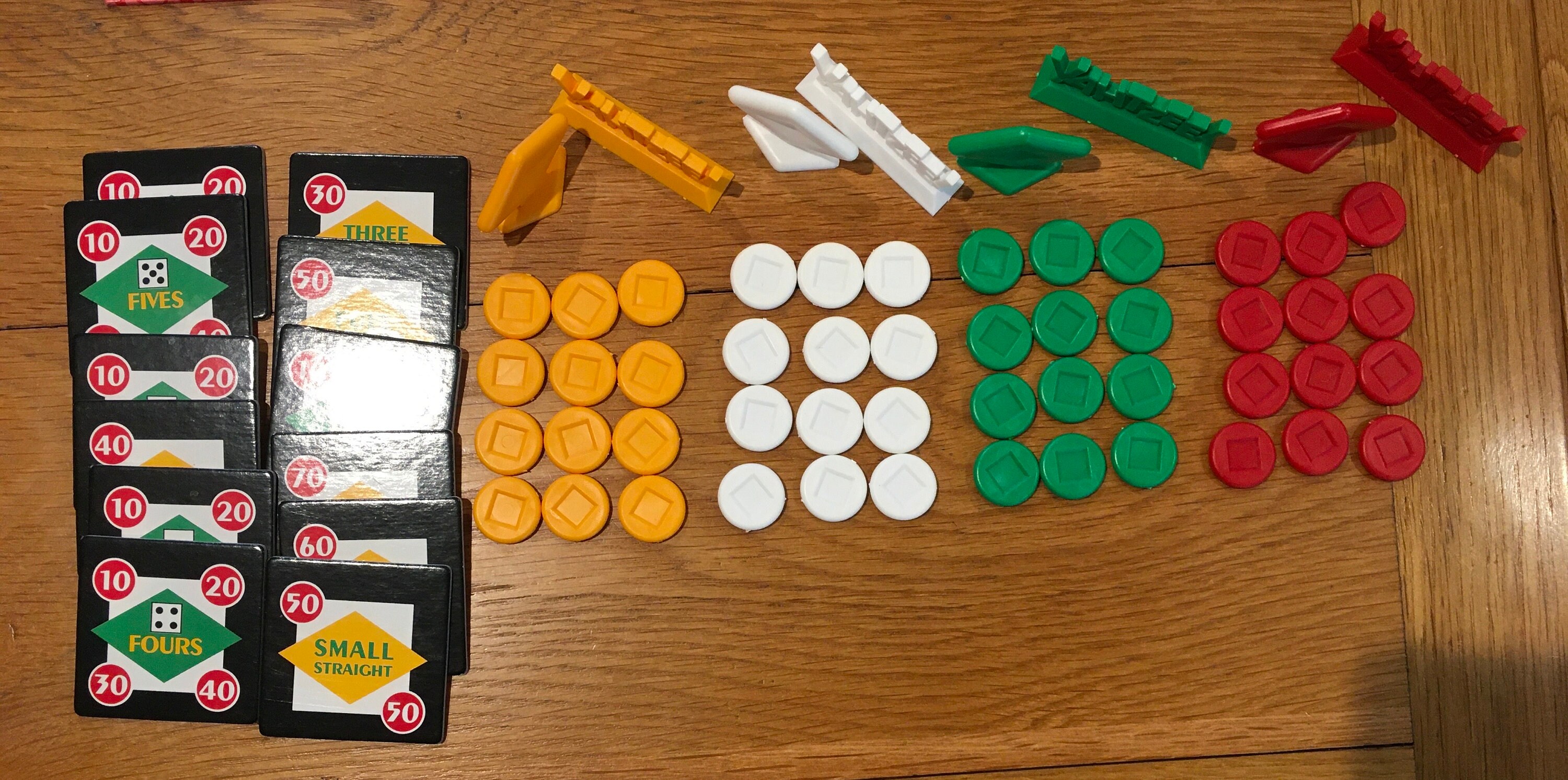 Vintage Retro 1990s Yahtzee Challenge Board Game, MB Games, 1992 ...