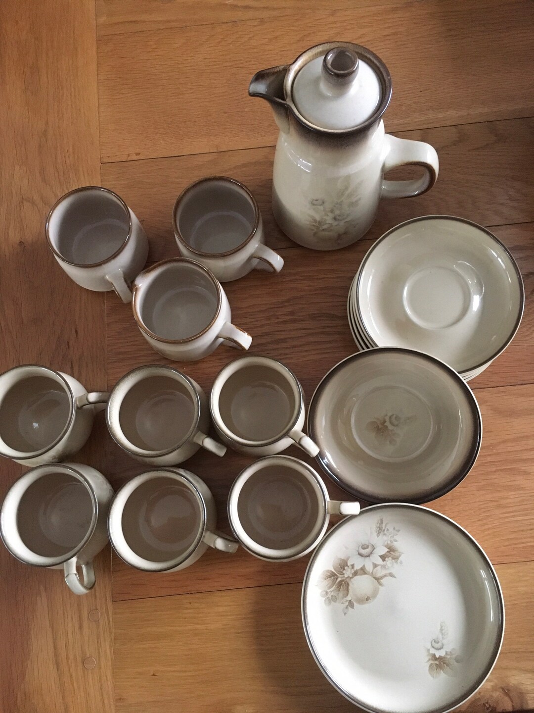 Vintage Denby Memories Coffee/tea Set – Retro Pottery, 17 Piece - Etsy
