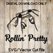 Rollin' Pretty Svg Roll Joint Svg Rolling Tray Svg - Etsy Canada