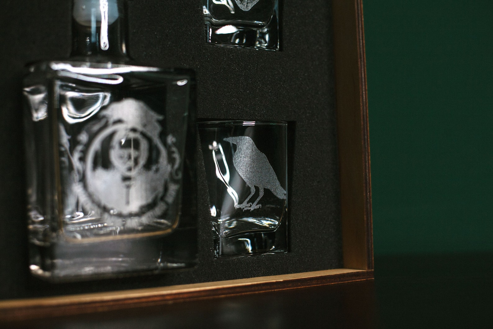 Whiskey Decanter Set personalized glasses custom whiskey | Etsy