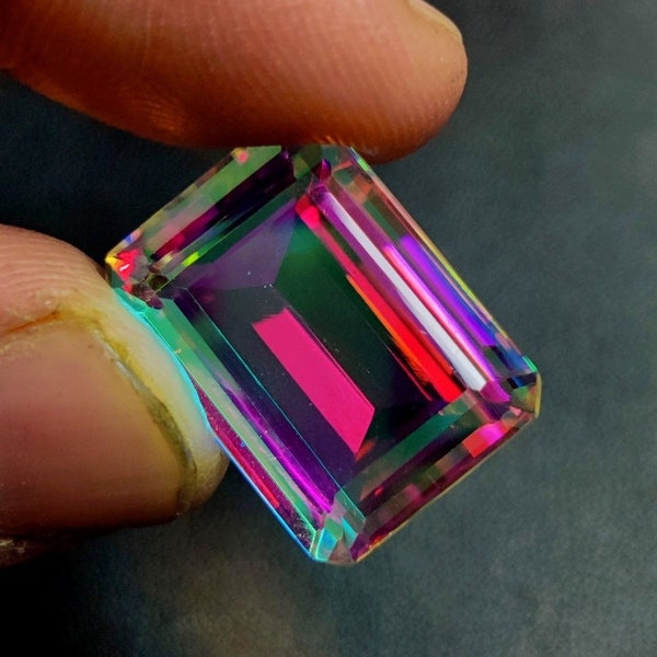 Rainbow Mystic Topaz - Etsy