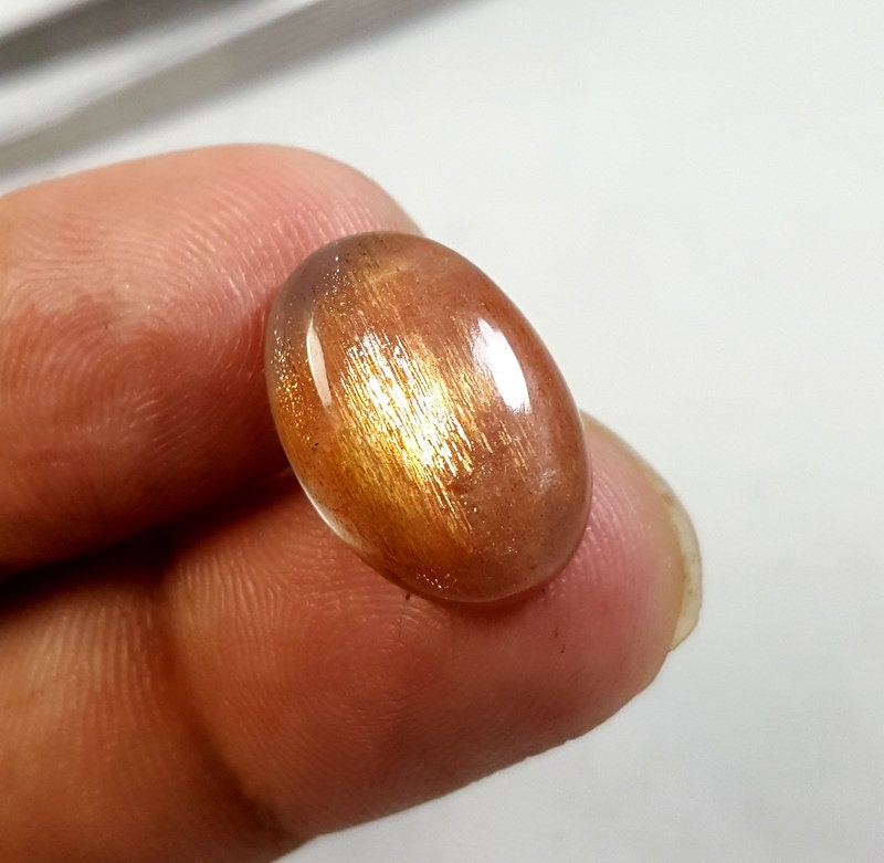 9 Ct NATURAL SUN STONE Gemstone Top Quality Sun Fire Sun Stone | Etsy