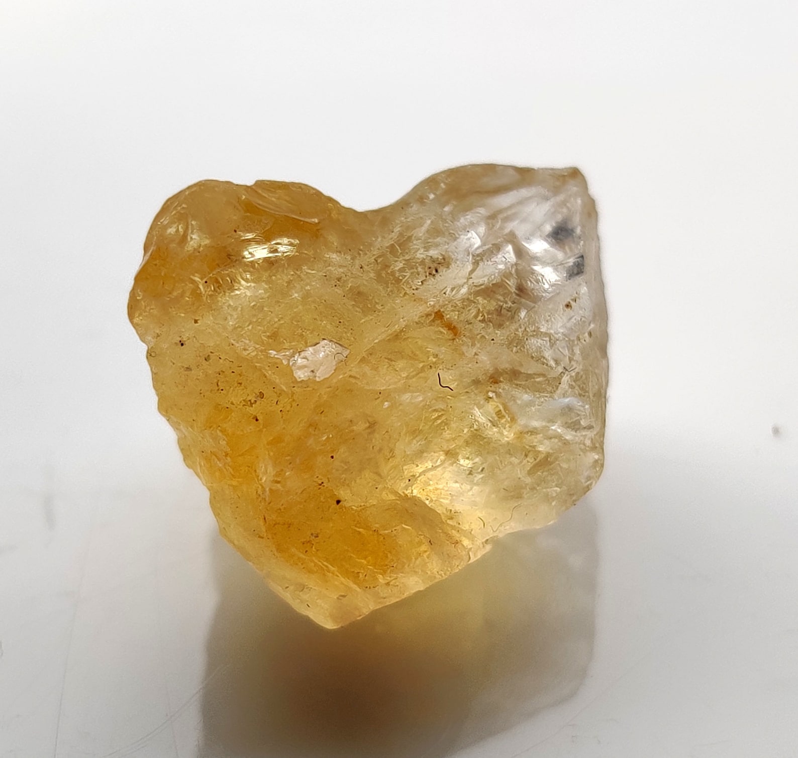 Citrine Rough Gemstone 28ct Citrine Untreated Specimen Raw - Etsy