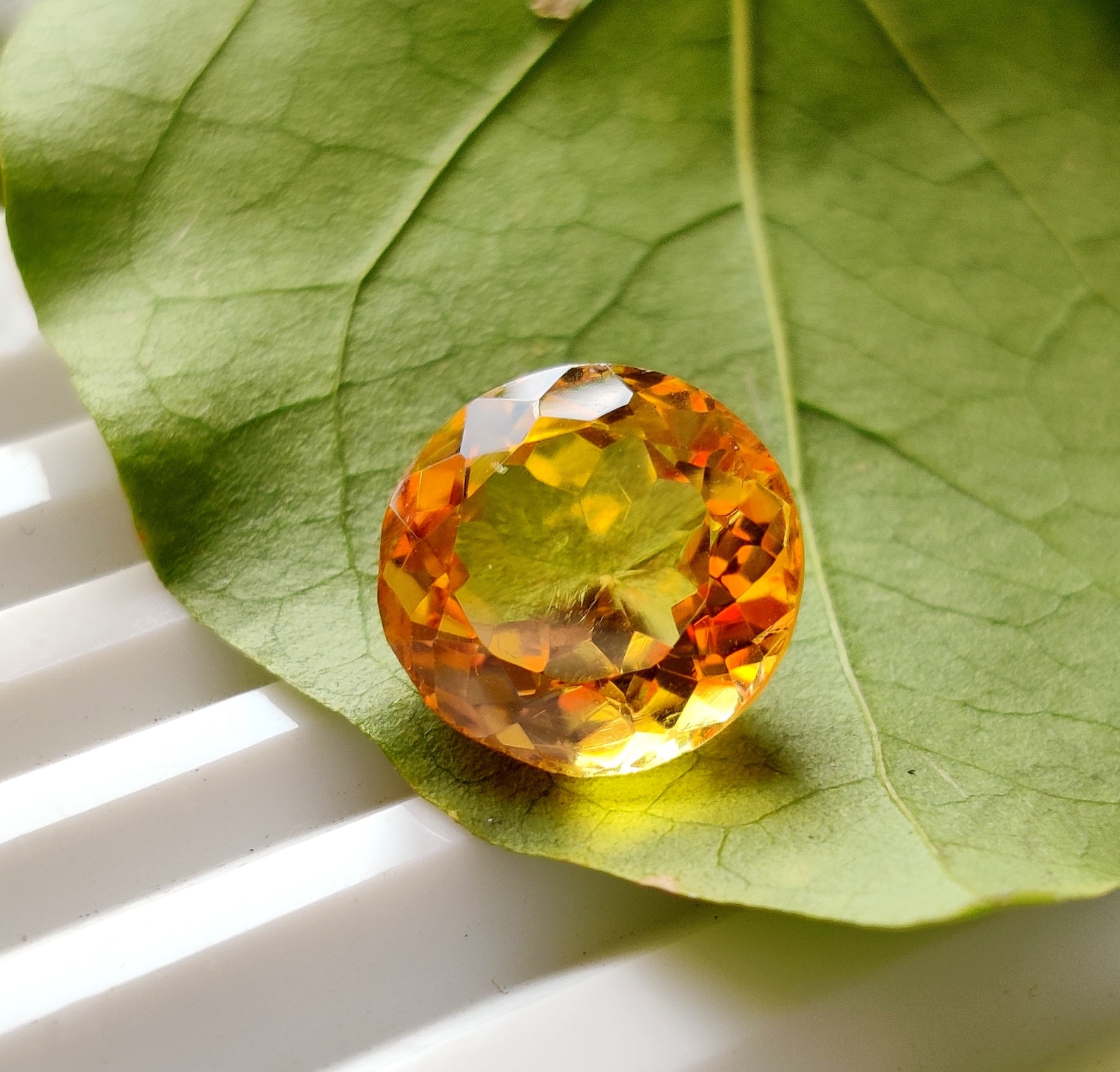NATURAL Citrine Gemstone 4.50ct High Quality Faceted Citrine - Etsy