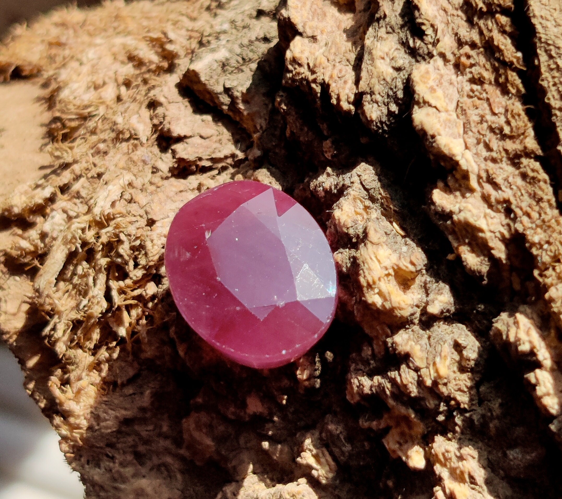 NATURAL RED RUBY Gemstone 13CT High Quality Untreated Red Ruby | Etsy