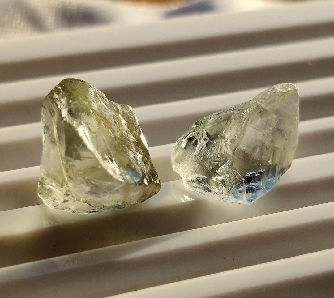 GREEN AMETHYST ROUGH Gemstone 19.75CT Natural Untreated Specimen Raw ...