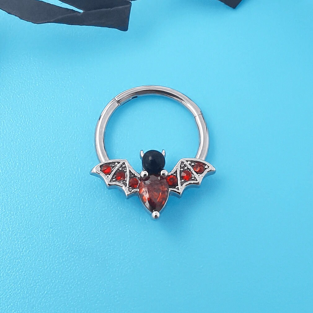 Dragon Nose Ring Fake Nose Ring Fake Septum Ring Silver and - Etsy