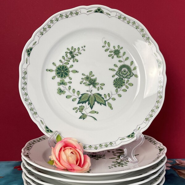 Green Dinner Plates Vintage - Etsy