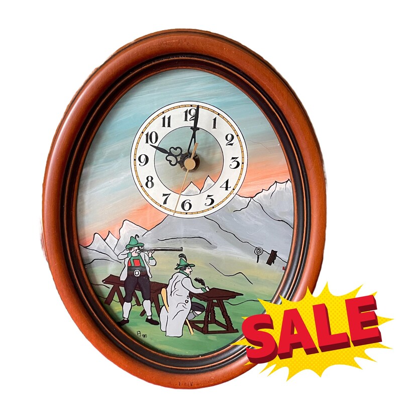 Reverse Clock - Etsy
