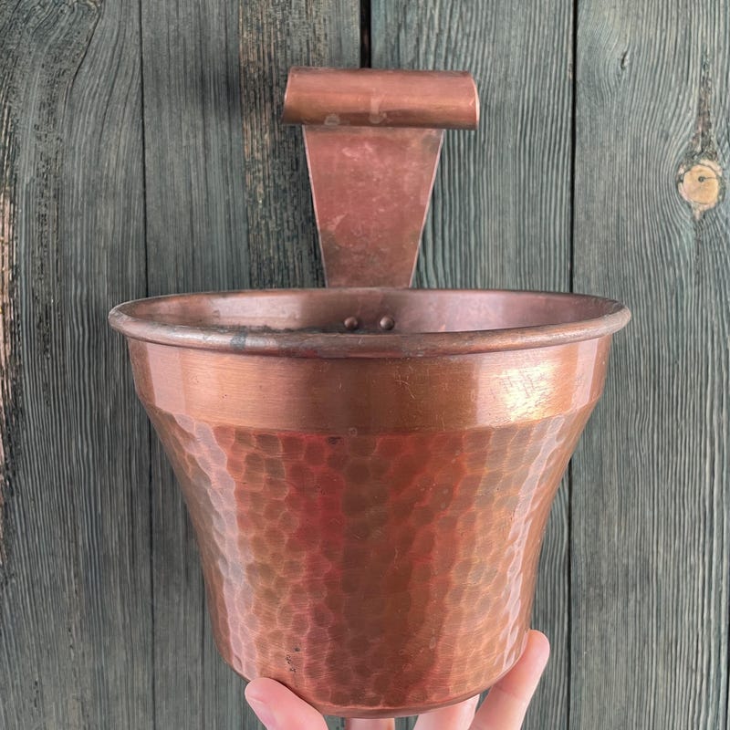 Copper Planter - Etsy