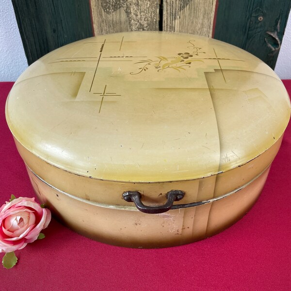 Yellow Bread Box - Etsy