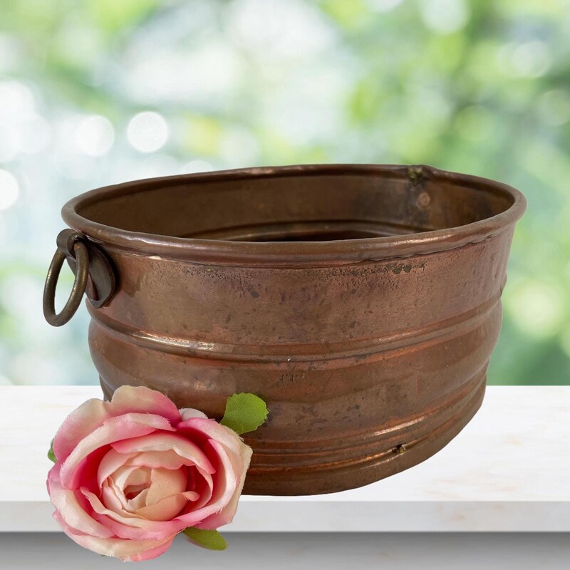 Copper Planter - Etsy