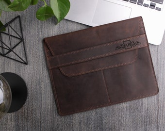 Leather Tablet Case - Etsy