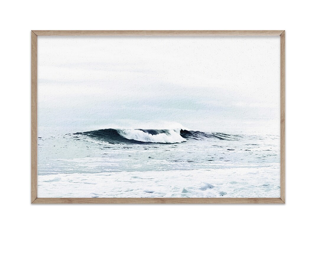 Wave Art Beach Prints Beach Wall Art Large Wall Art - Etsy