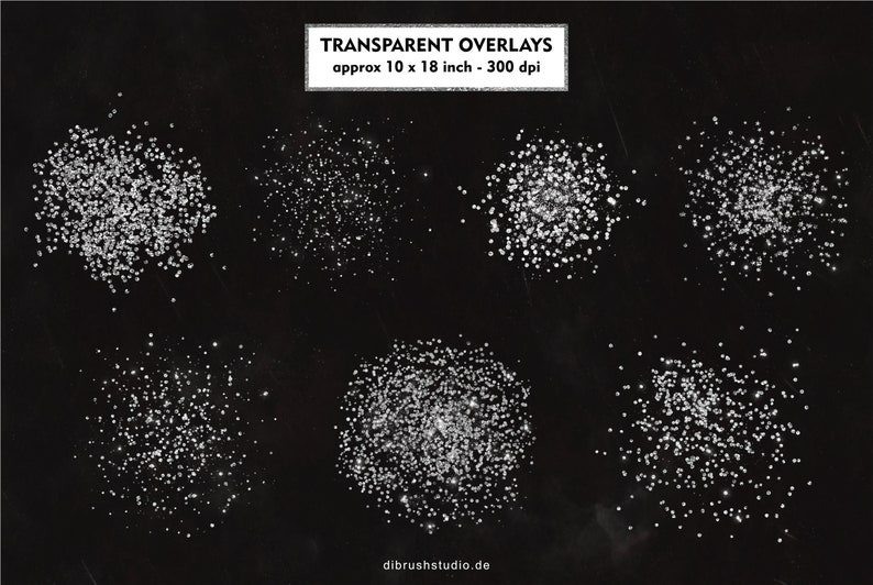 Seamless Silver Glitter Confetti Clipart - Borders Clip Art, Silver ...